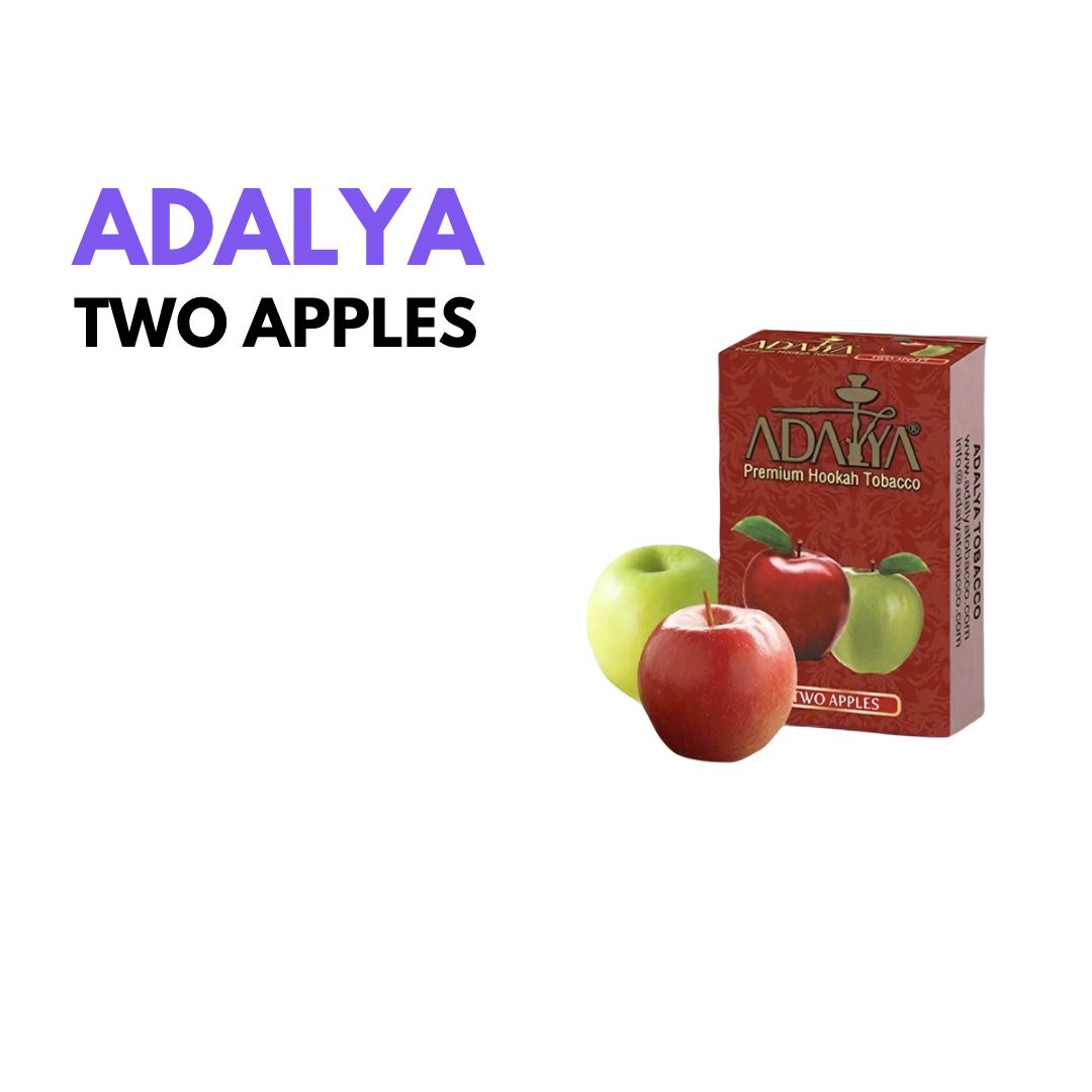 Adalya Two Apple Shisha 1kg - Classic Hookah Flavor in Cyprus ...