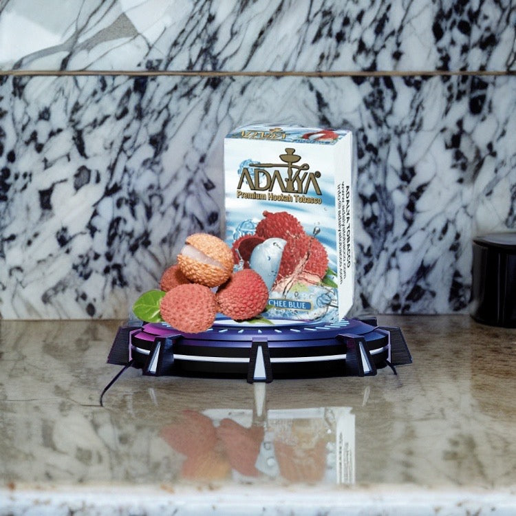 Enjoy the refreshing and exotic flavor of Adalya Lychee Blue Shisha 1kg ...